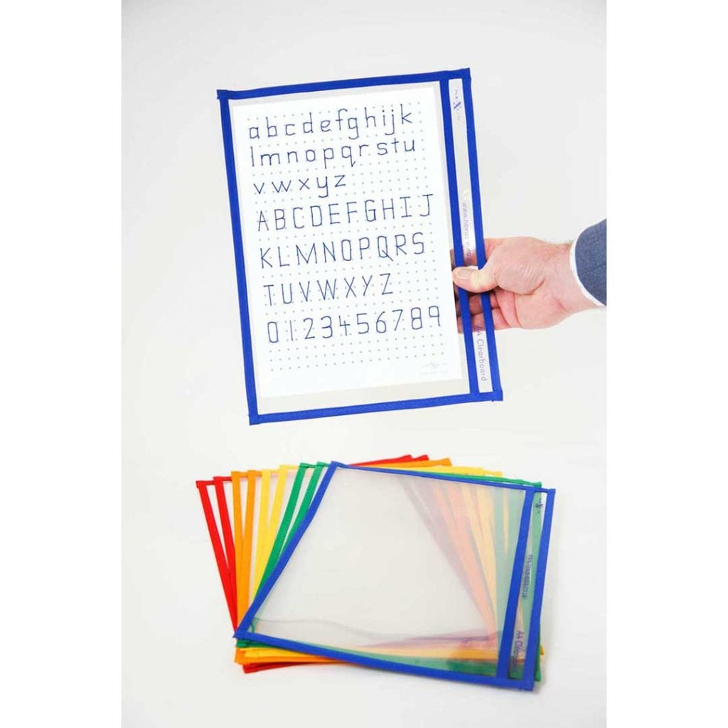 Nexus A4 Clear Boards (10 Pack) - Learn Play Nexus