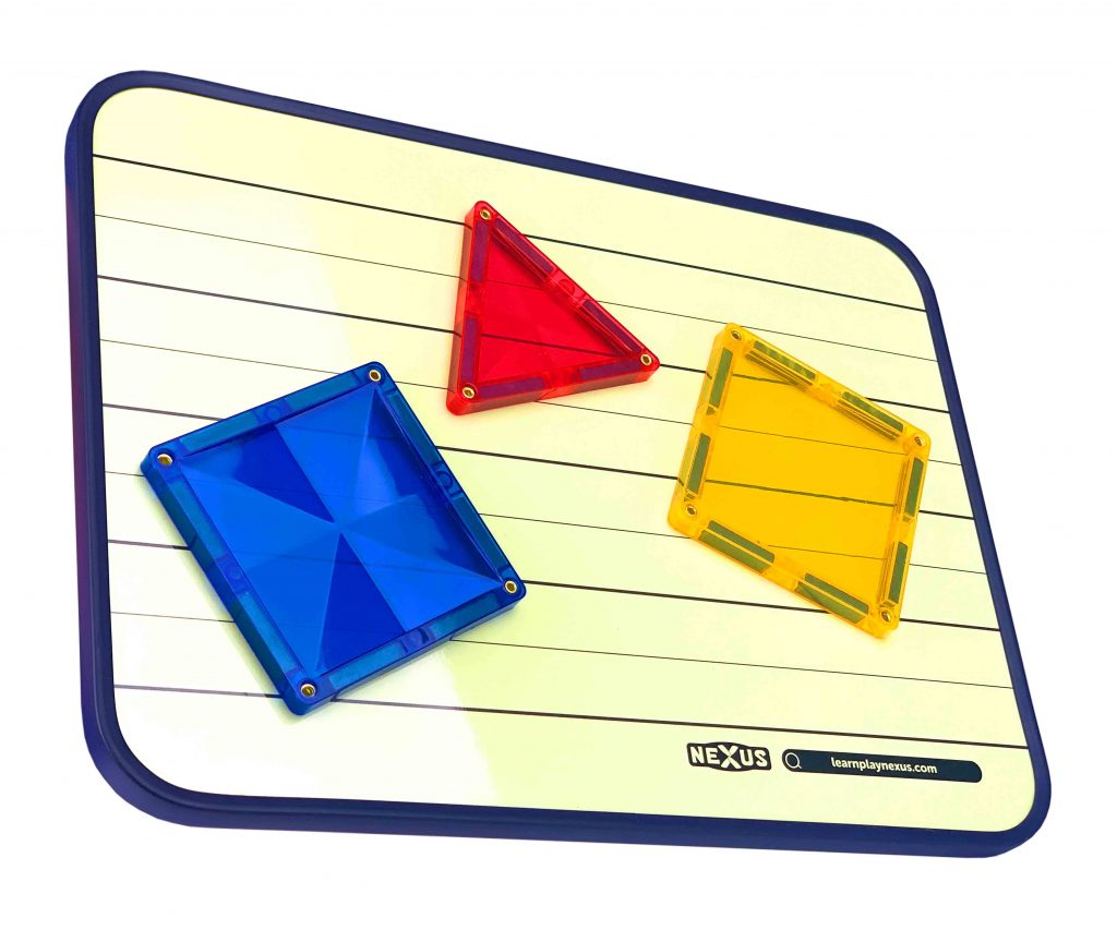 A4 Magnetic Buff Writing Whiteboard (Pack of 10) - Learn Play Nexus