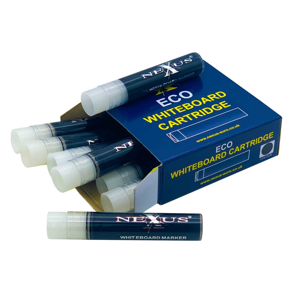 Nexus Fine Whiteboard Pens - Black (Box of 36) - Learn Play Nexus