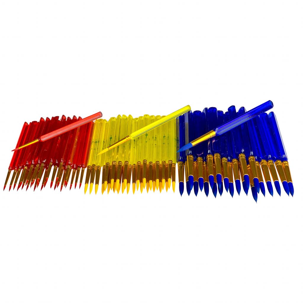 Nexus Triangular Paint Brushes (Tapered Ended) - Learn Play Nexus