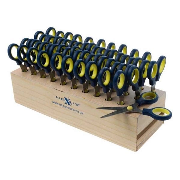 Nexus Children's Soft Grip Scissor Set (32 Pairs) - Nexus