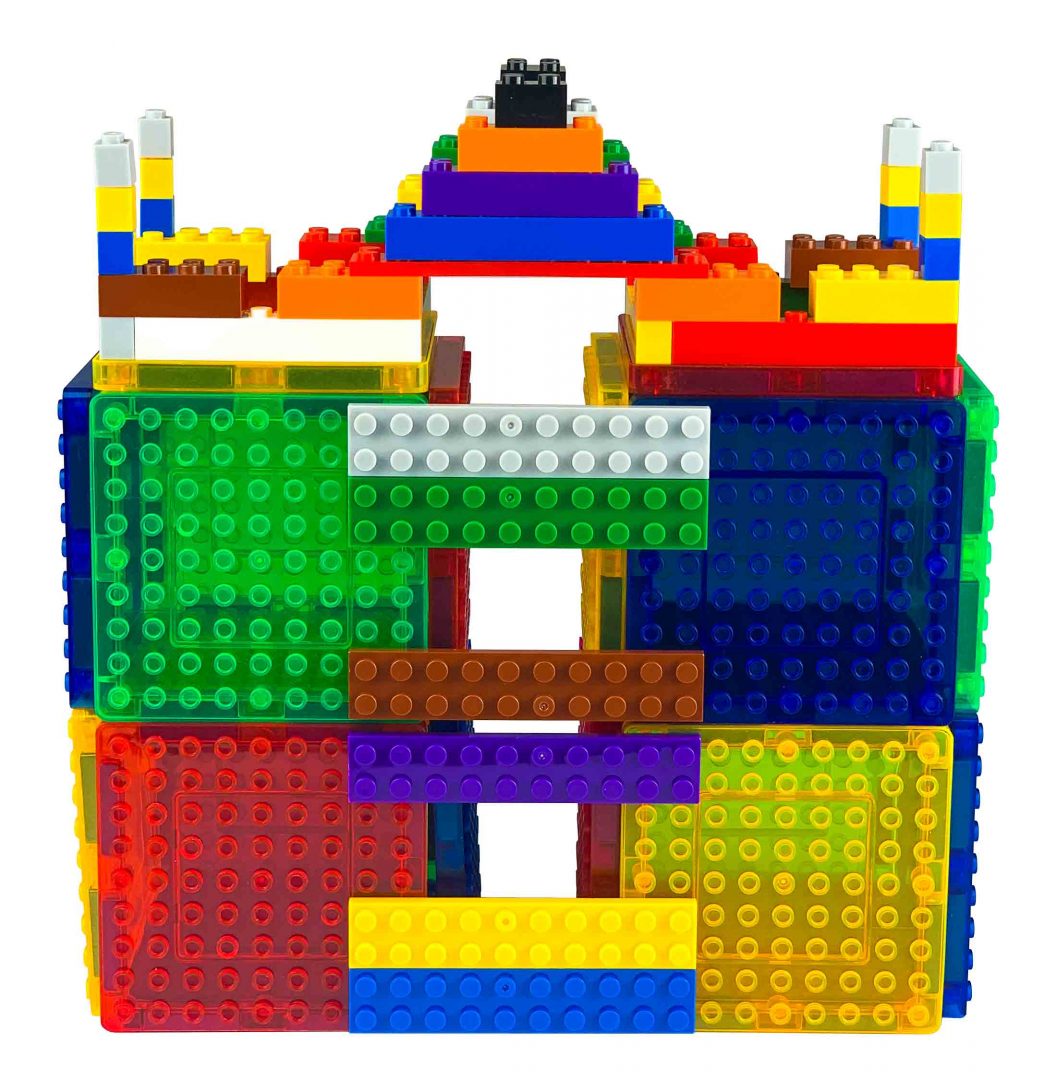 Magnetic Tiles: Triangles & Squares - Learn Play Nexus