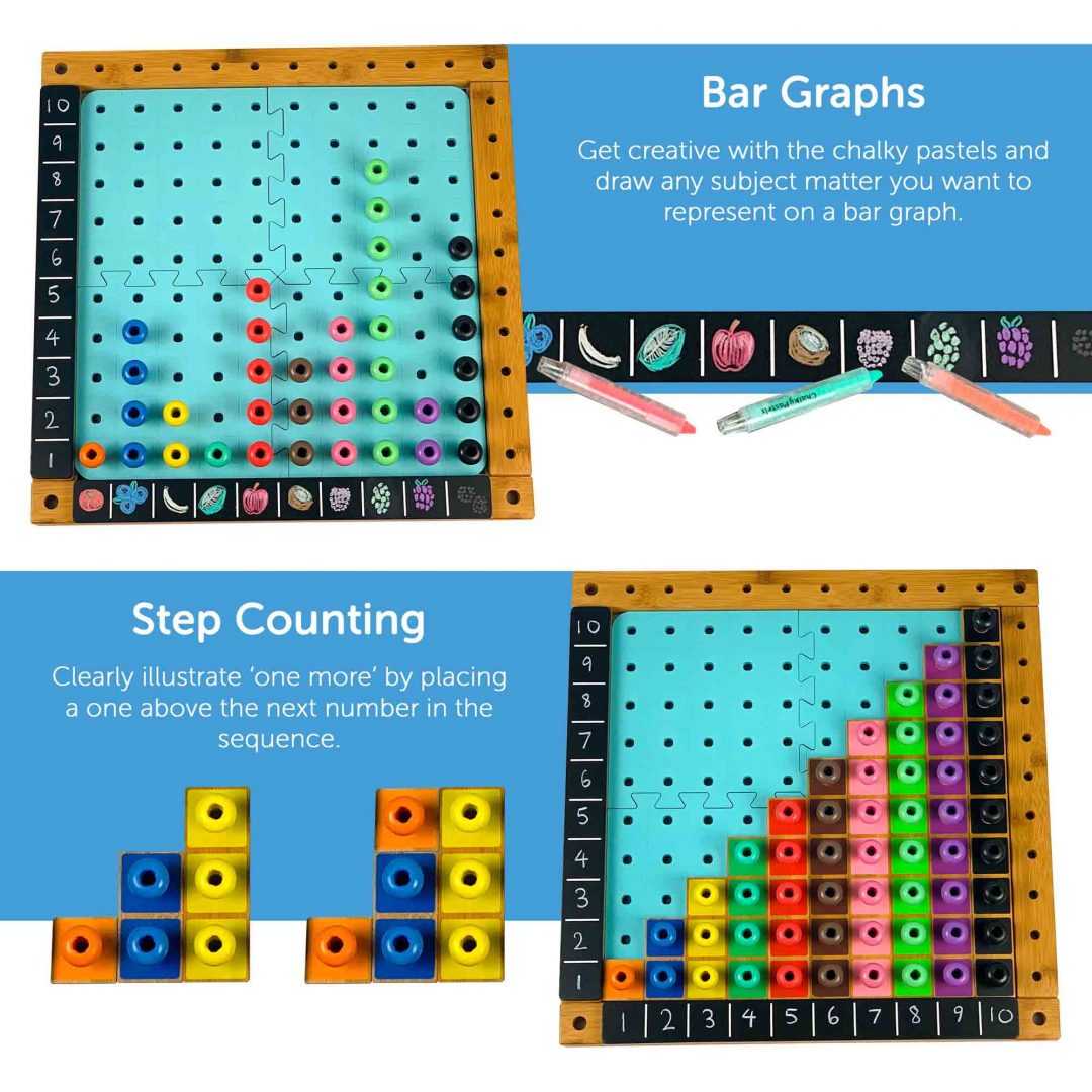 Pegs to Count Up Complete Set - Learn Play Nexus