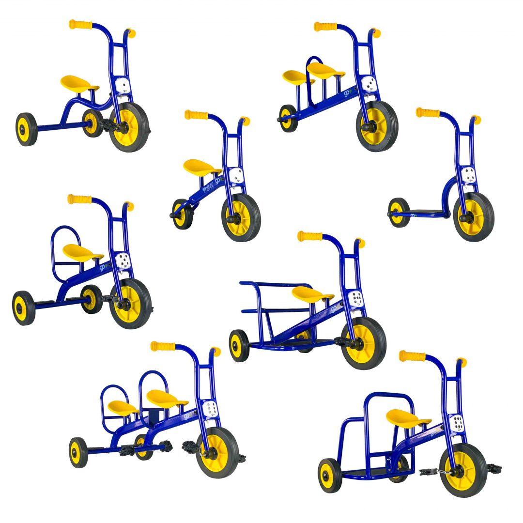 Go Bikes & Trikes Complete Set (8 Bikes) - Learn Play Nexus