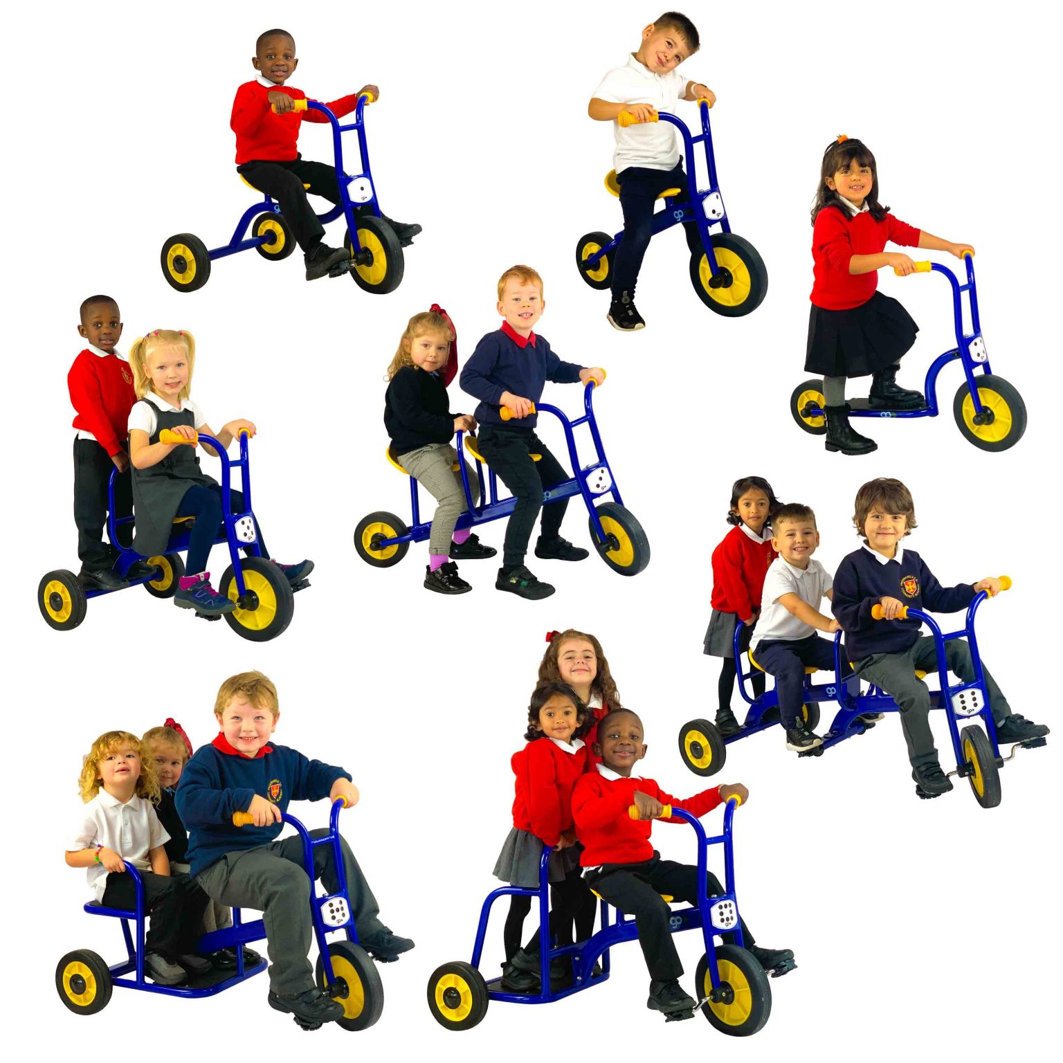 Go Bikes & Trikes Complete Set (8 Bikes) - Learn Play Nexus