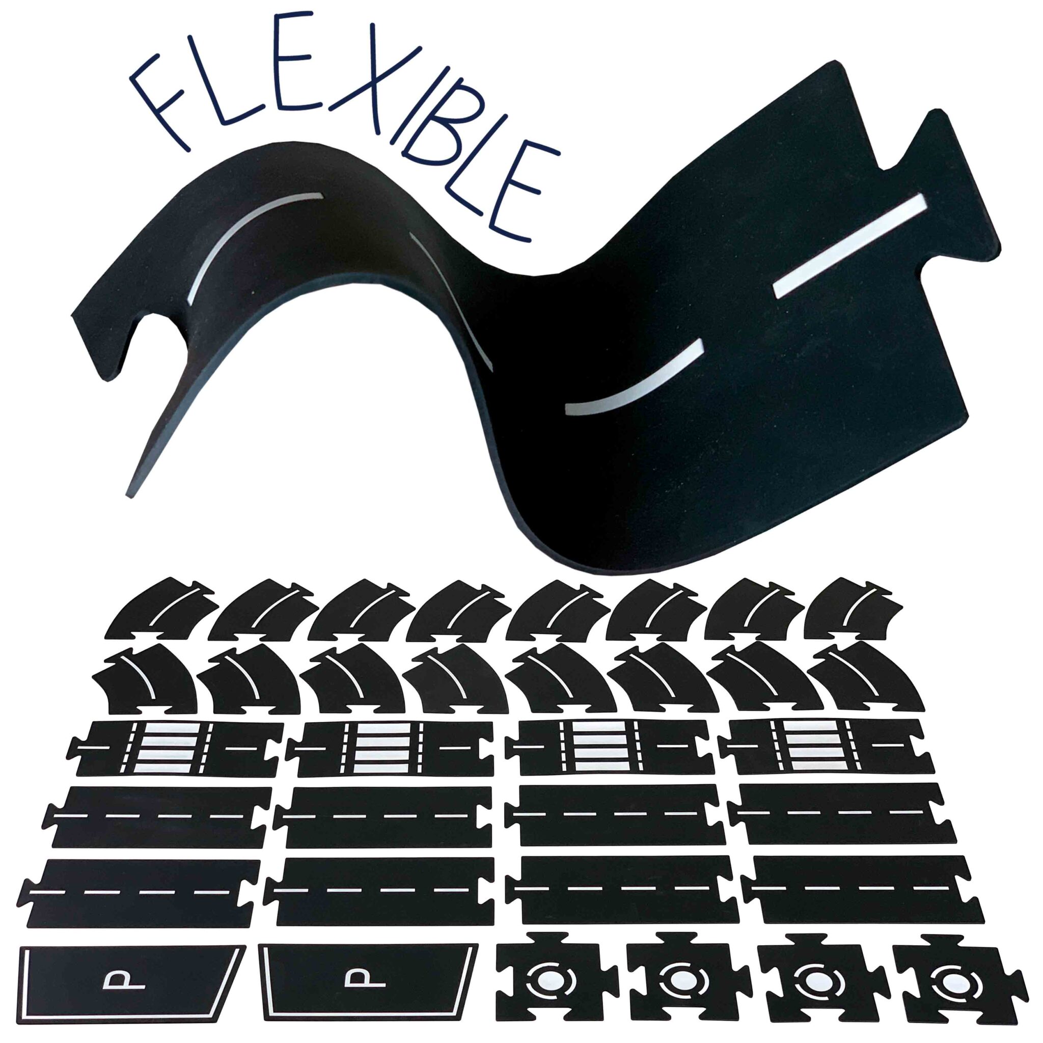 Highways: Flexi Roadway Set - Learn Play Nexus