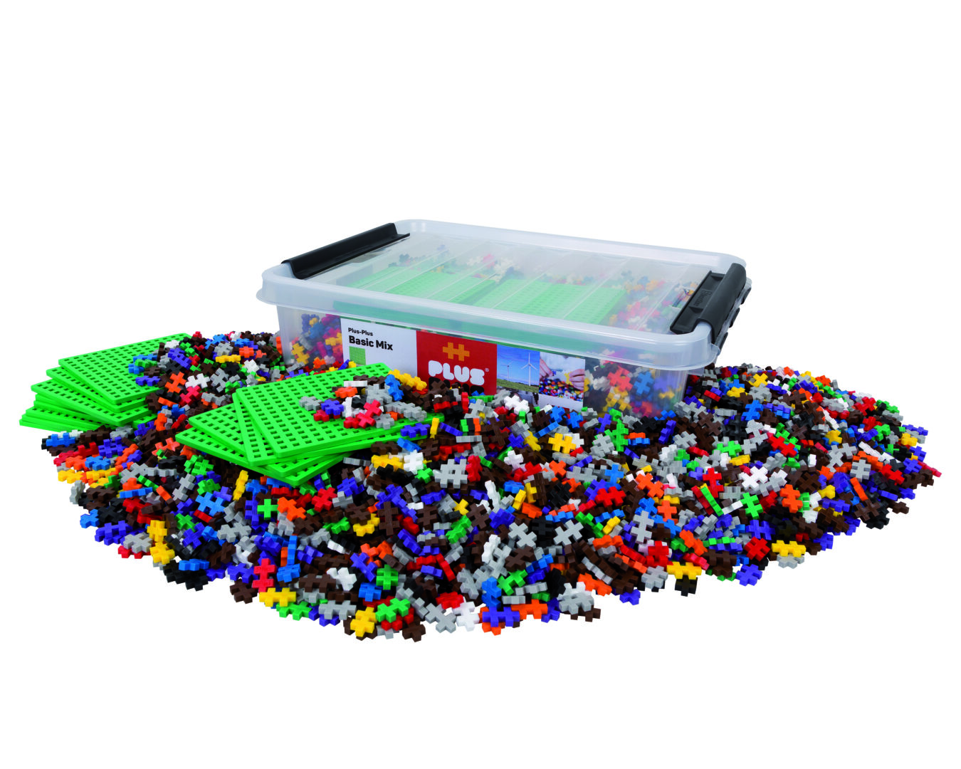 Plus Plus: Basic Mixed Set - 4000PCS - Learn Play Nexus