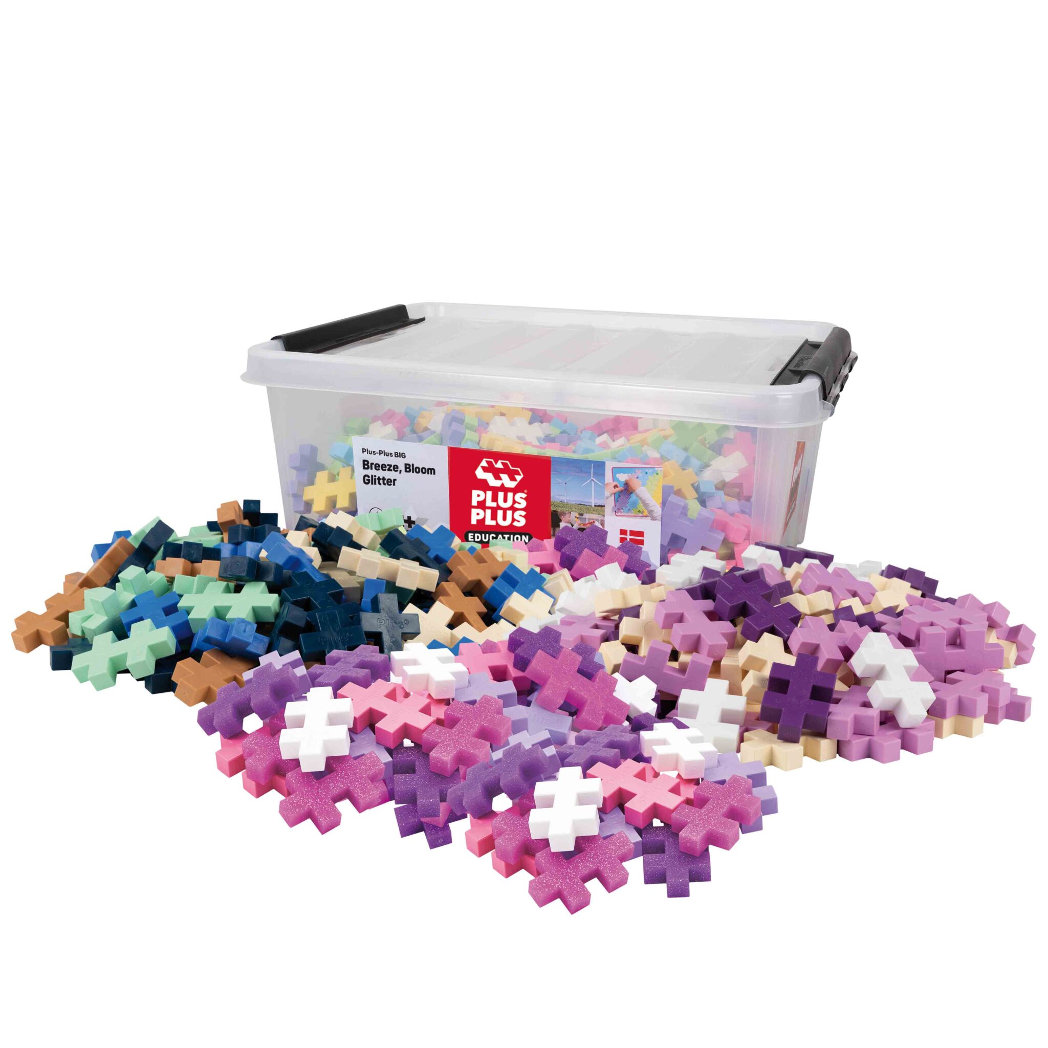 Plus Plus: Breeze, Bloom & Glitter Set - BIG 400PCS - Learn Play Nexus