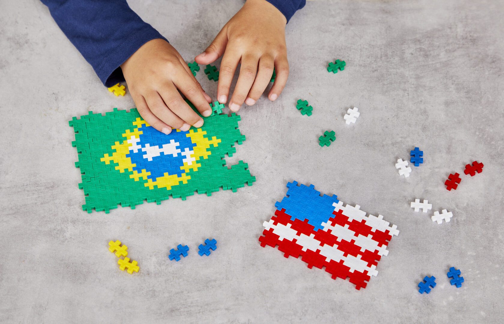 Plus Plus: Flags of the World Set - 2400PCS - Learn Play Nexus