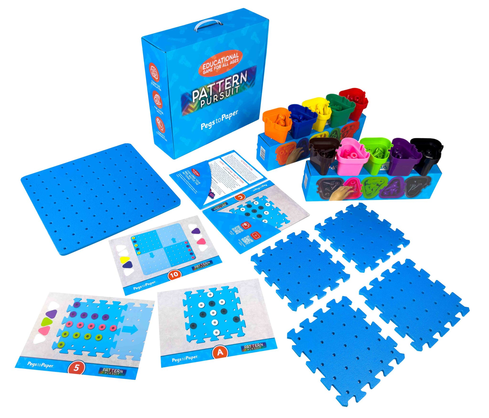 Pegs to Paper: Pattern Pursuit - Learn Play Nexus