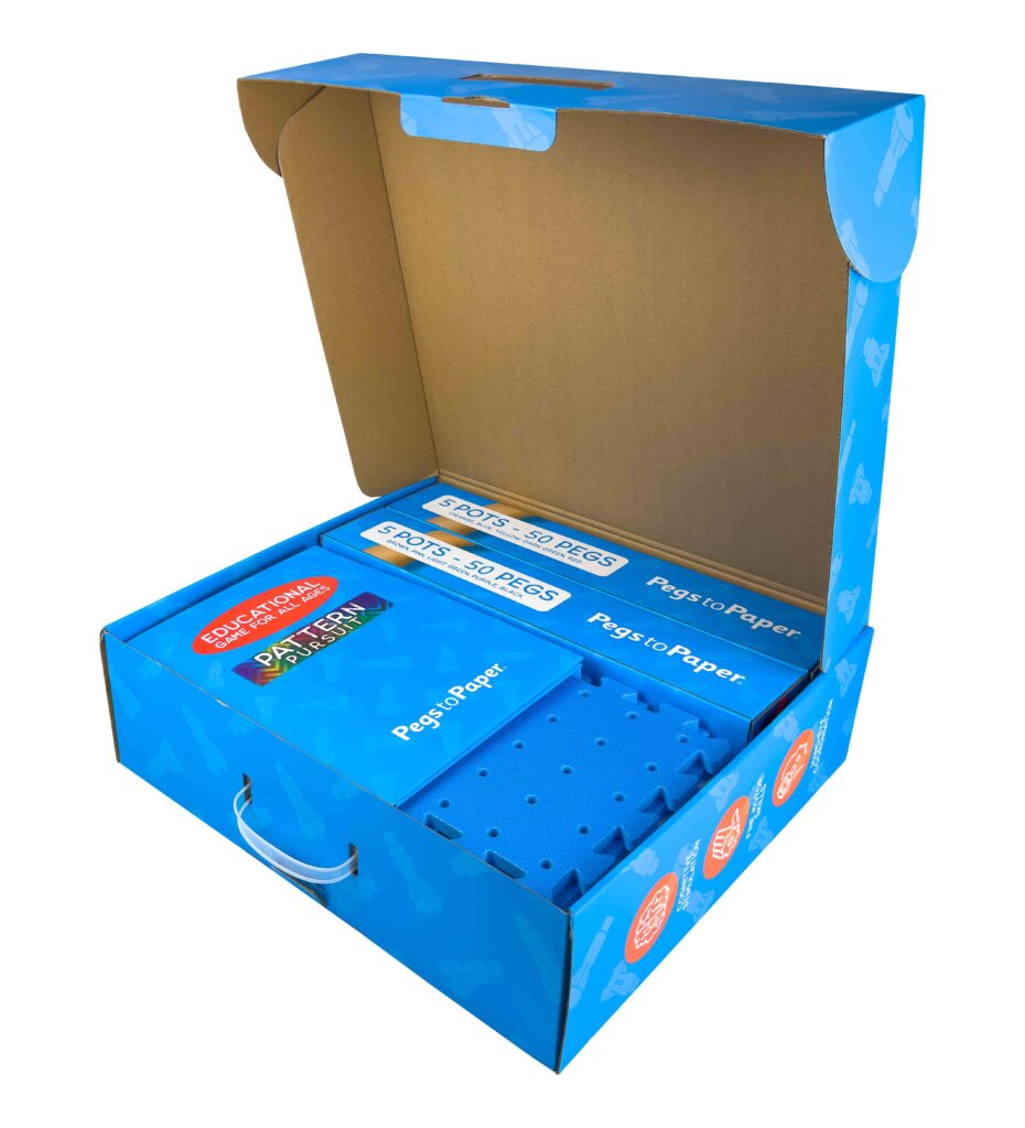 Pegs to Paper: Pattern Pursuit - Learn Play Nexus