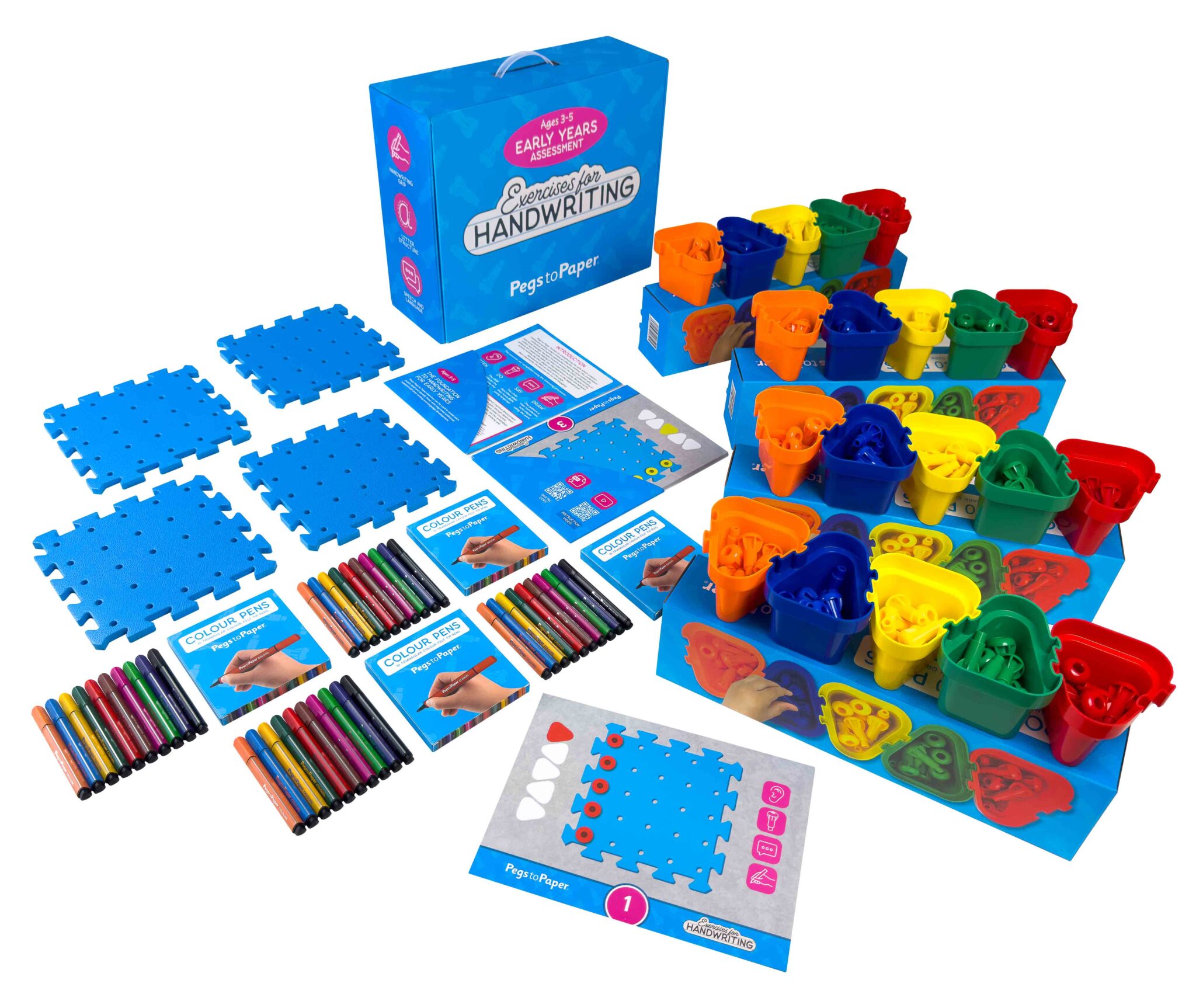 Pegs to Paper: Early Years Exercises for Handwriting - Learn Play Nexus