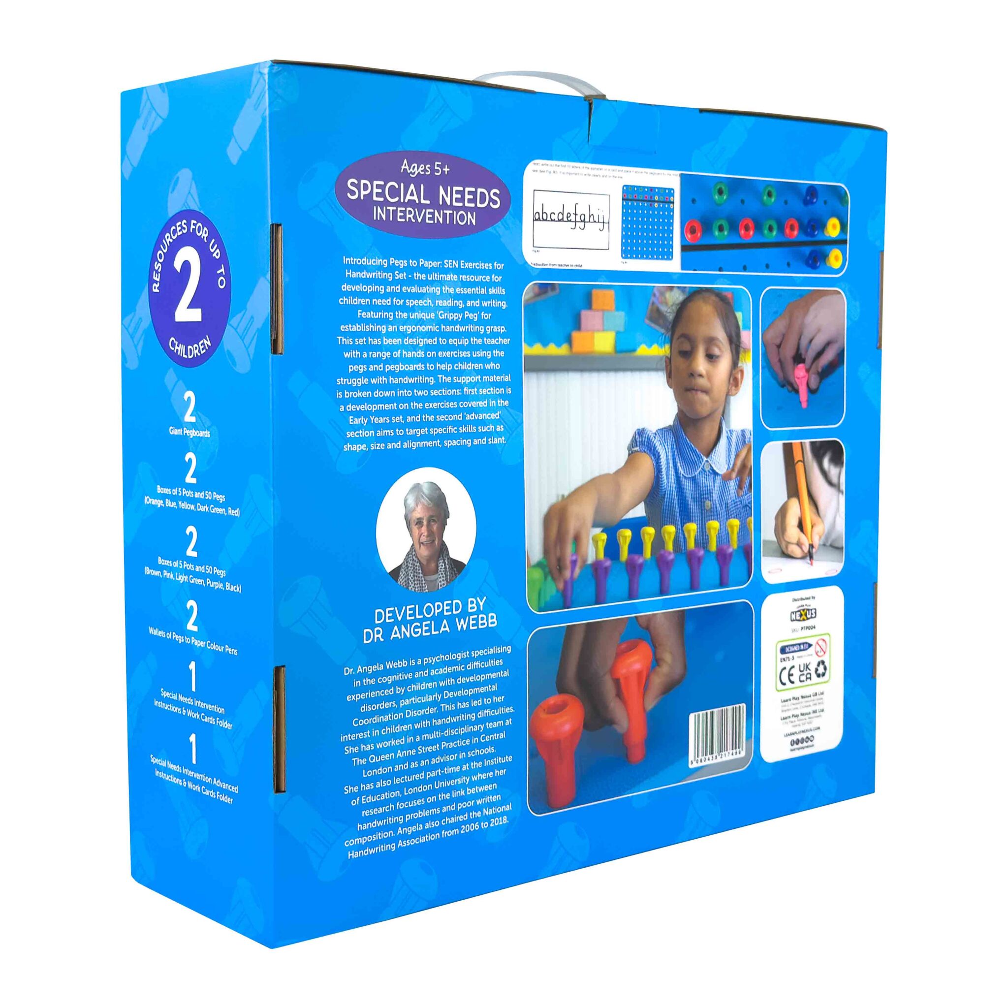Pegs to Paper: SEN Exercises for Handwriting - Learn Play Nexus