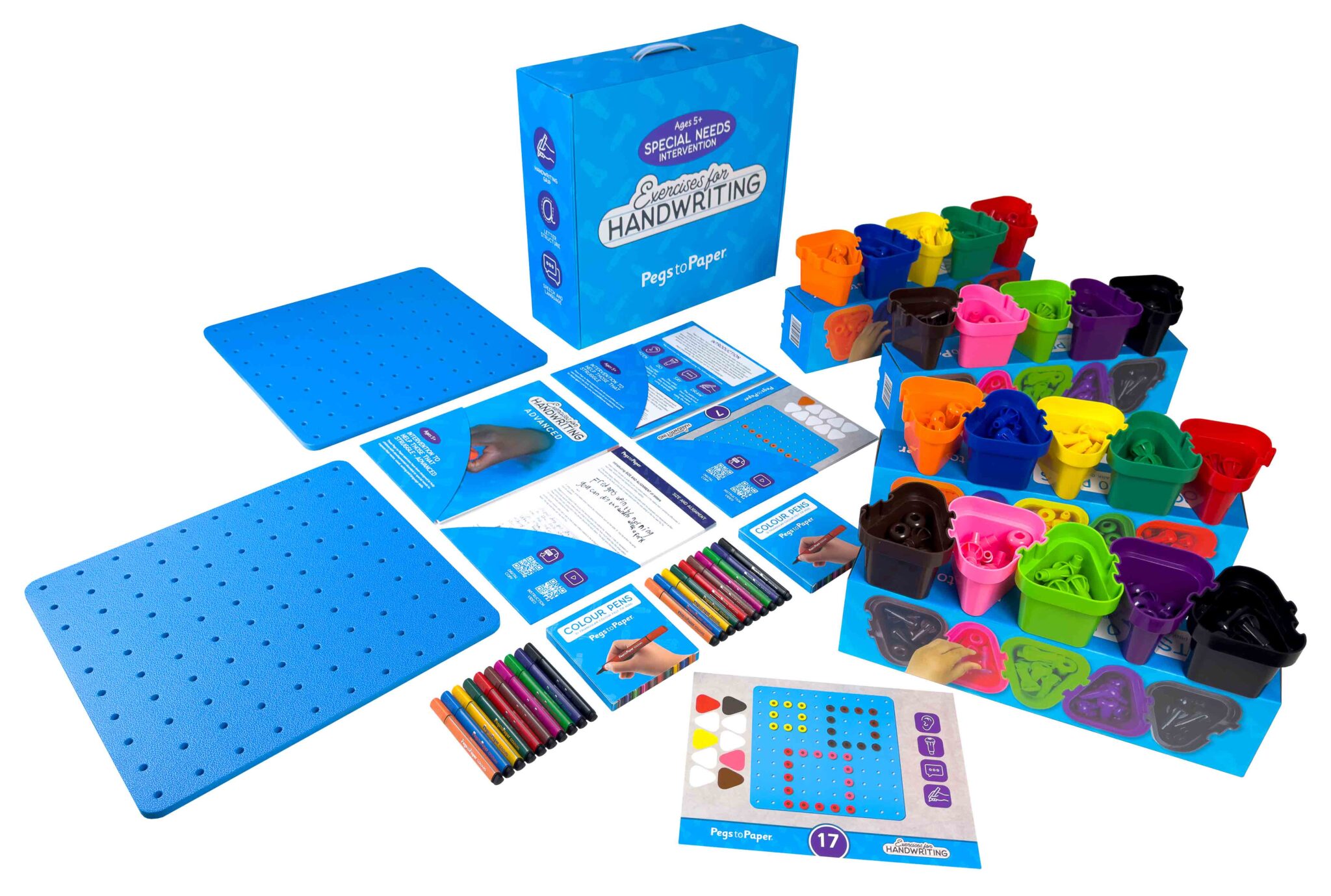Pegs to Paper: SEN Exercises for Handwriting - Learn Play Nexus
