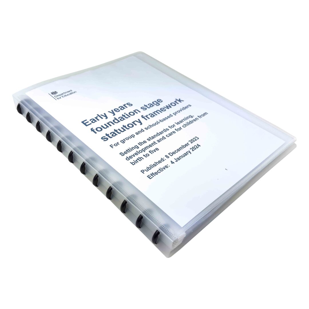 A4 Display Folder with 20 Refillable Pockets - Learn Play Nexus